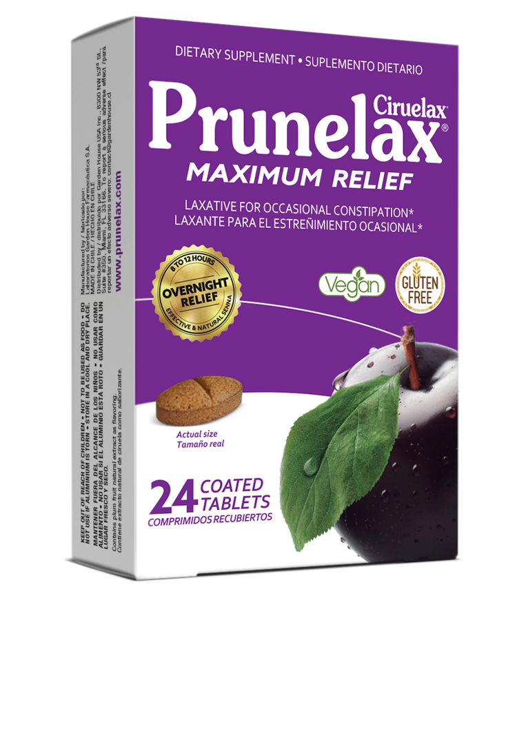Prunelax: Laxative for Overnight Relief from Occasional Constipation