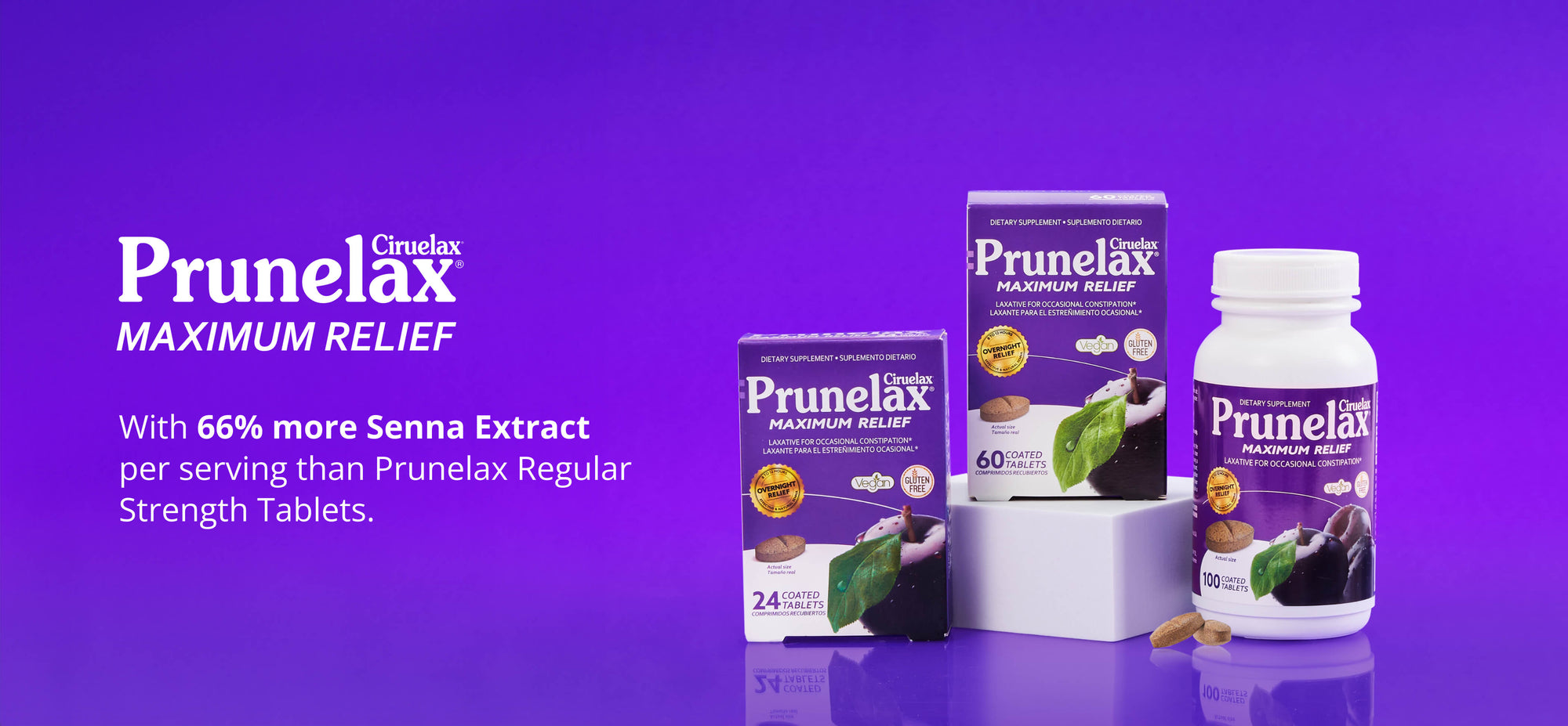 Prunelax: Laxative for Overnight Relief from Occasional Constipation