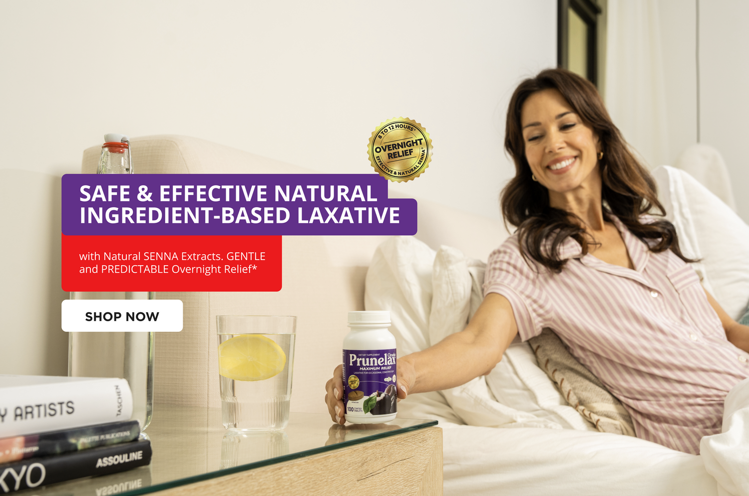 Prunelax: Laxative for Overnight Relief from Occasional Constipation